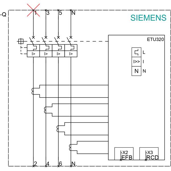 3VA2340-5HL42-0AA0. 3VA23405HL420AA0. CIRCUIT BREAKER 3VA2 IEC FRAME ...